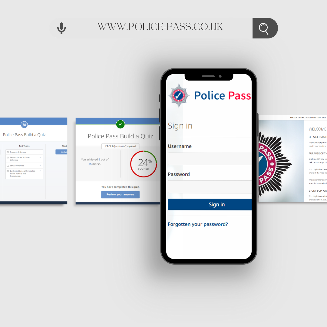 Products – Police Pass